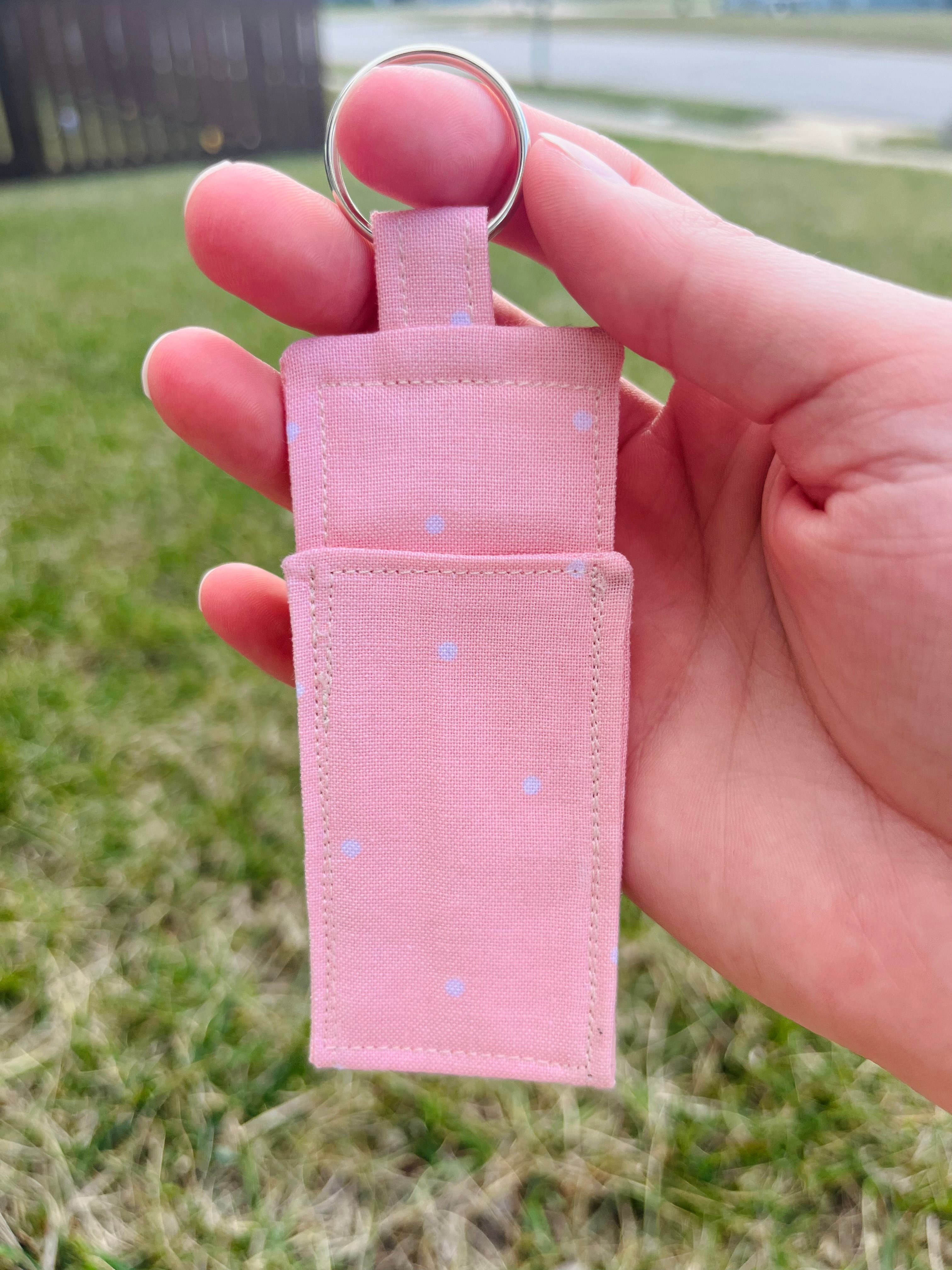 Pink Polka Dot Chapstick Holder - Payhip