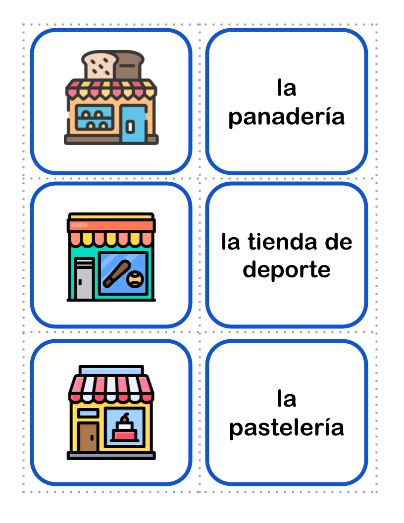 Las Tiendas - Worksheets Games - Payhip