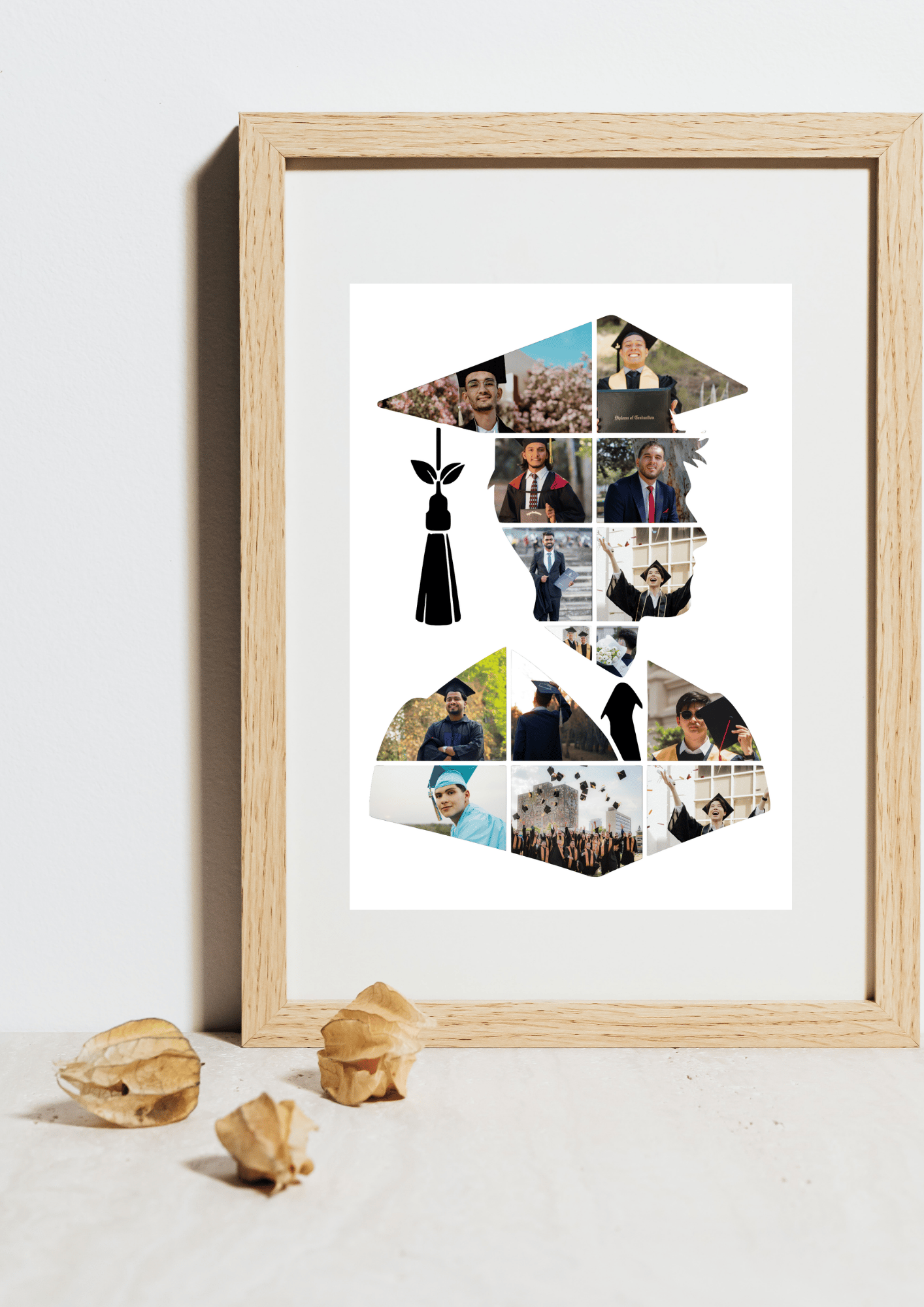 Graduation photo collage template - Payhip