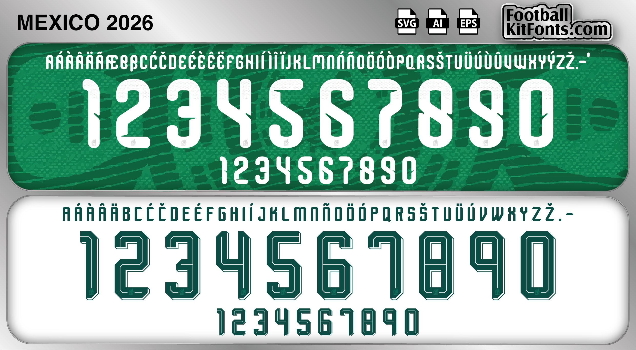 Mexico 2026 World Cup Font