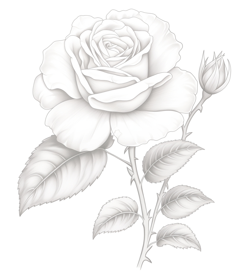 Light Grayscale Coloring Book – 50 Pages of Relaxing and Beautiful ...