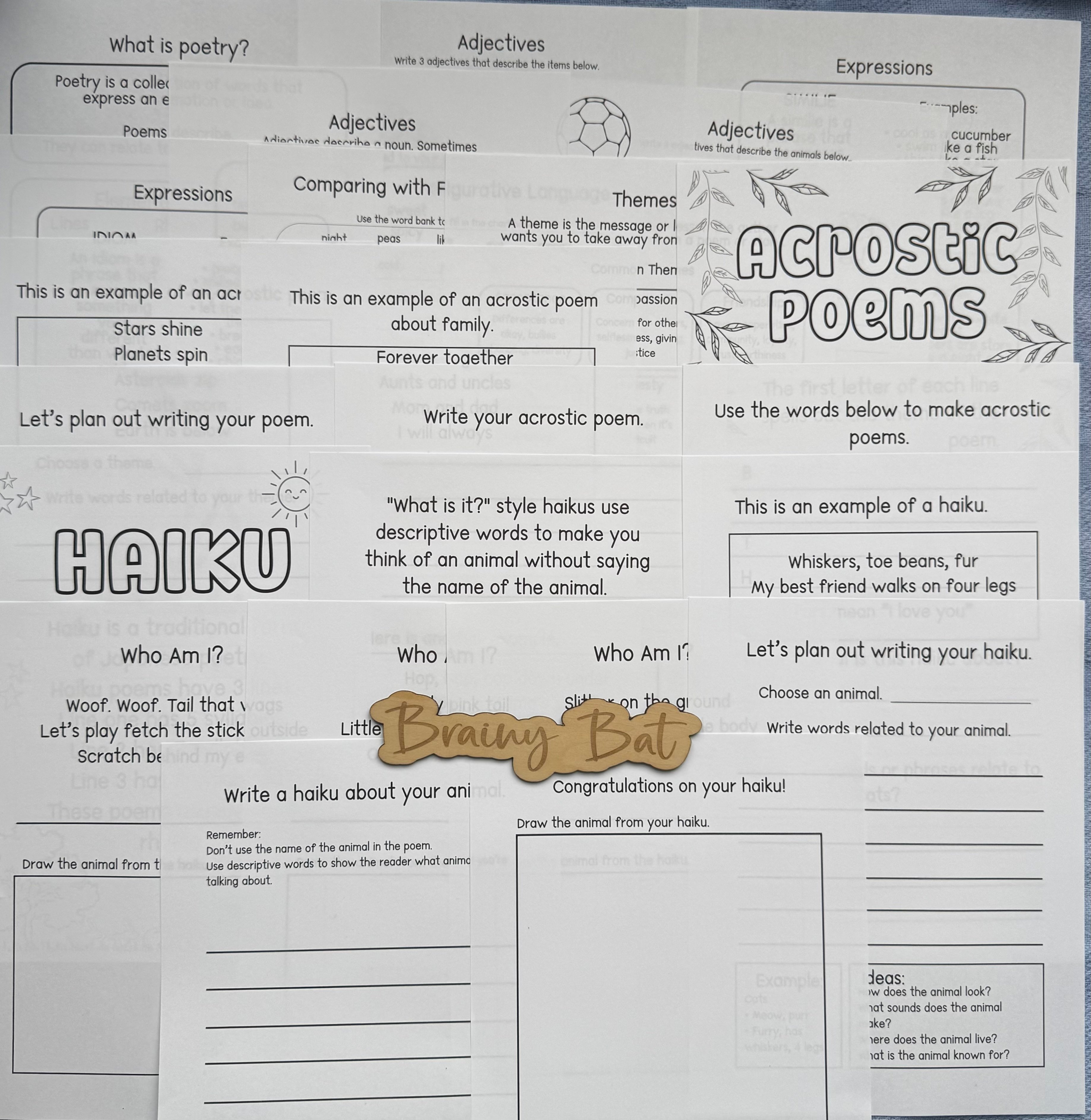 Mini Poetry Unit - Payhip