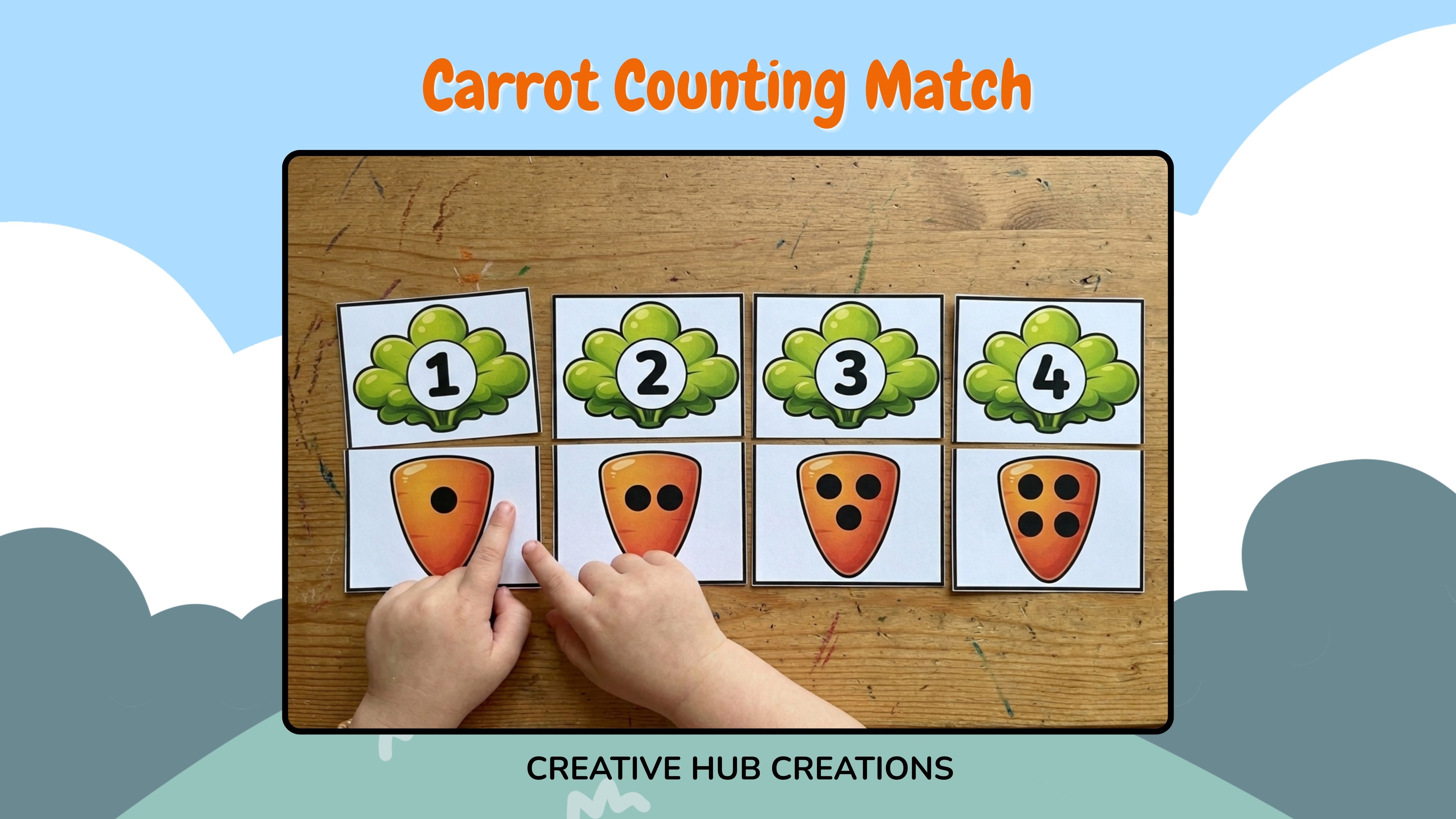Carrot Counting Match - Payhip