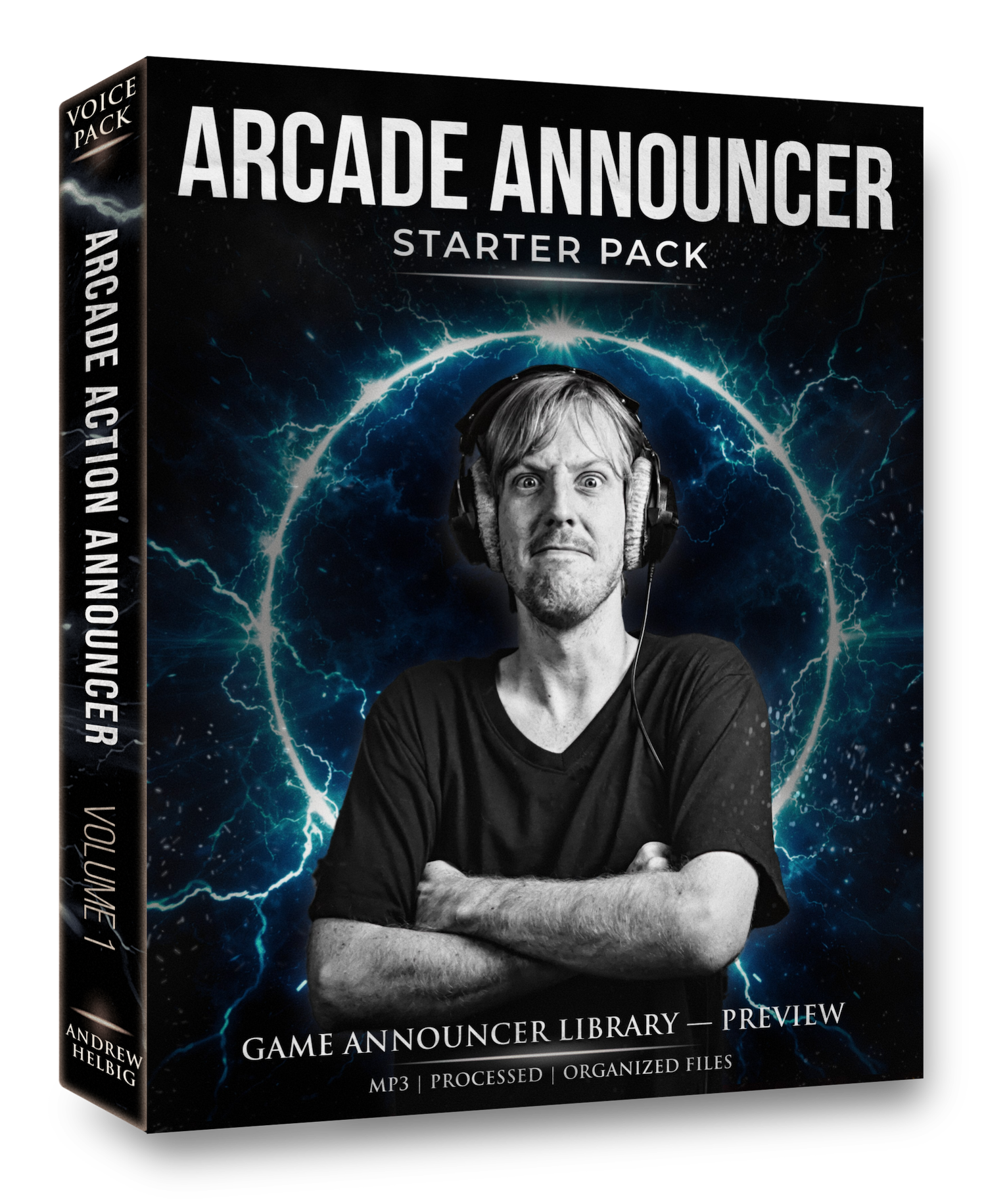 FREE SAMPLE - Arcade Action Announcer "Starter" Voice Pack