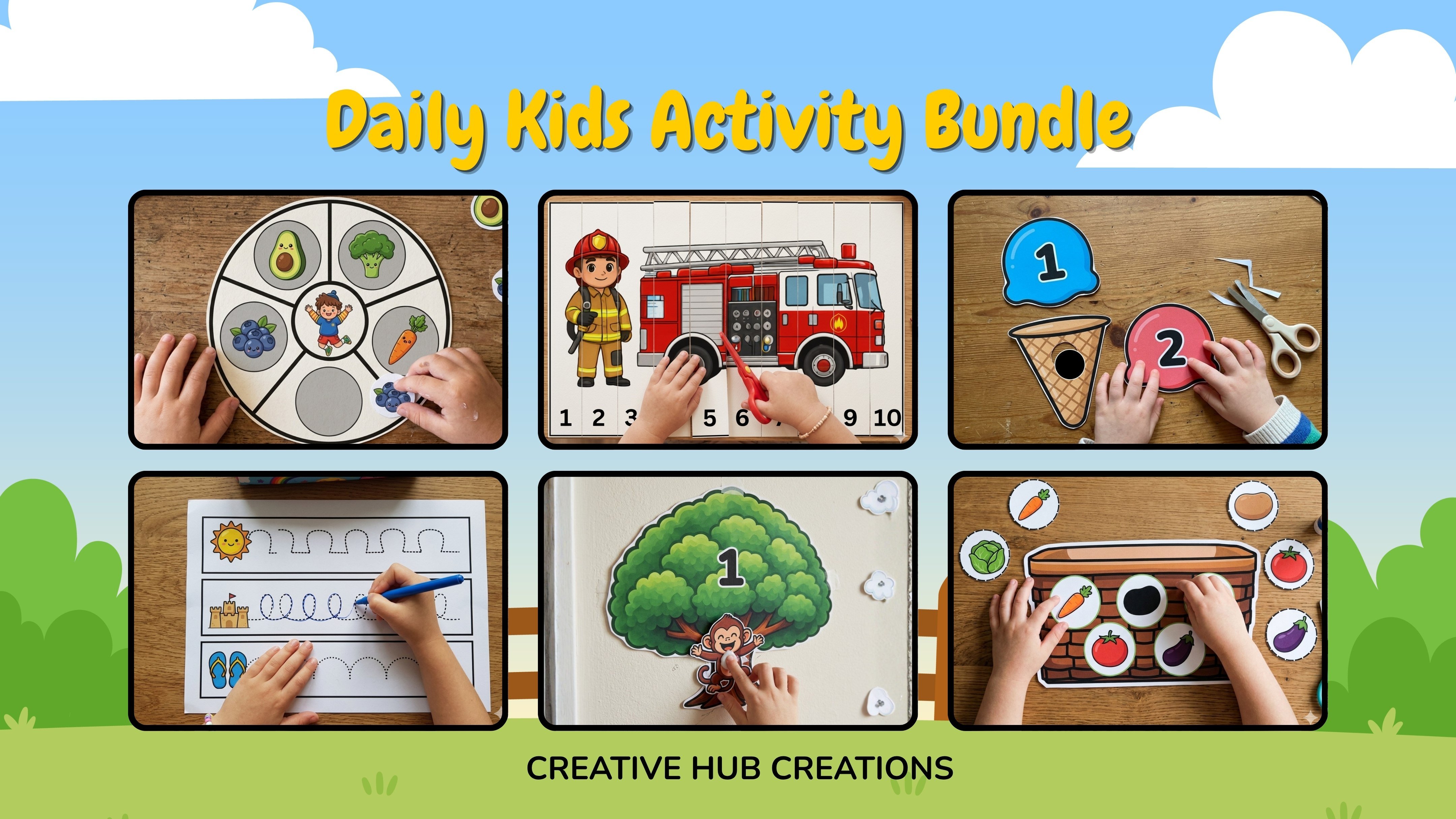 Daily Kids Activity Bundle #15 - Payhip