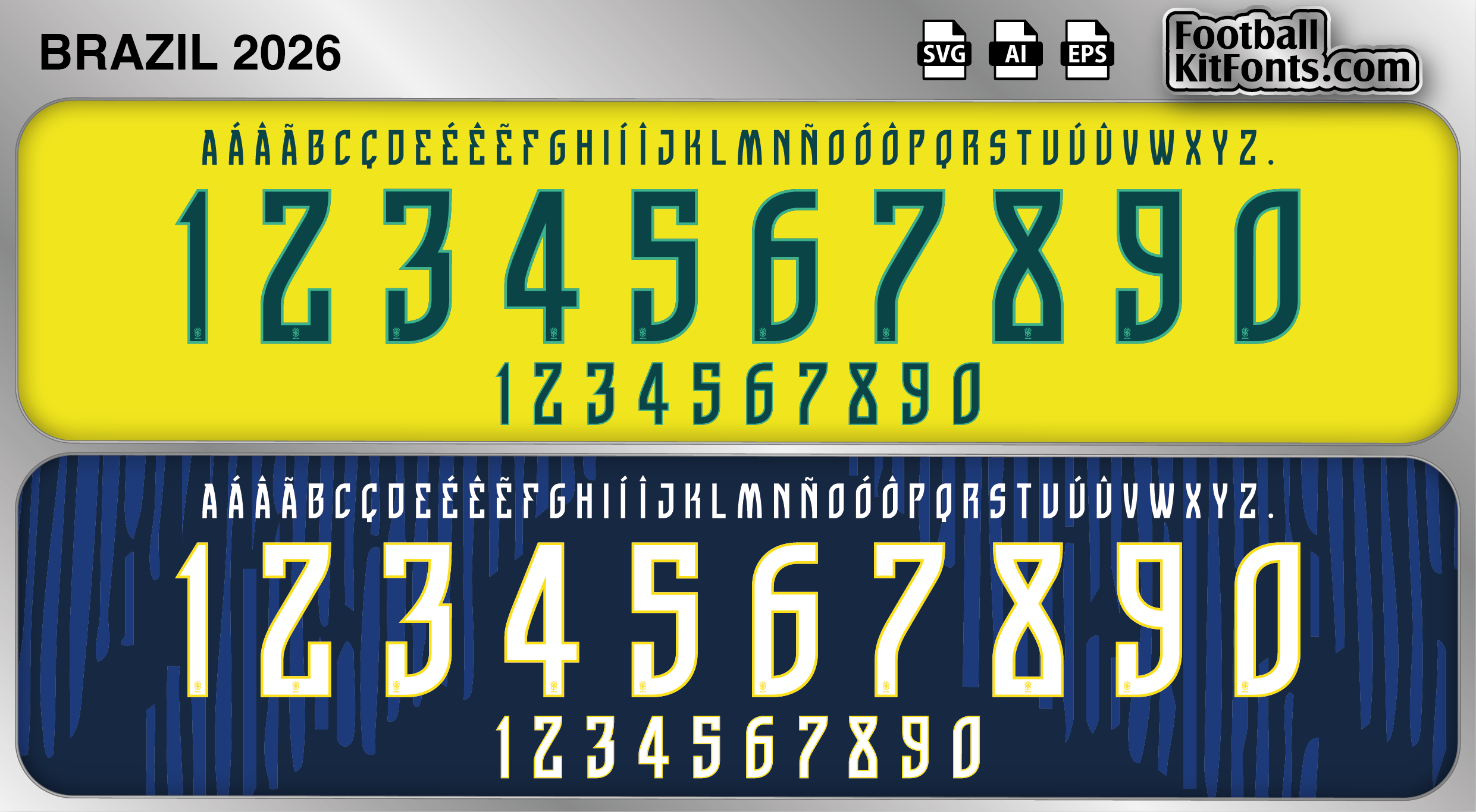 Brazil 2026 World Cup Font