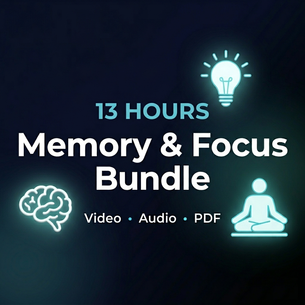 3 in 1 Memory & Focus Course bundle - Payhip