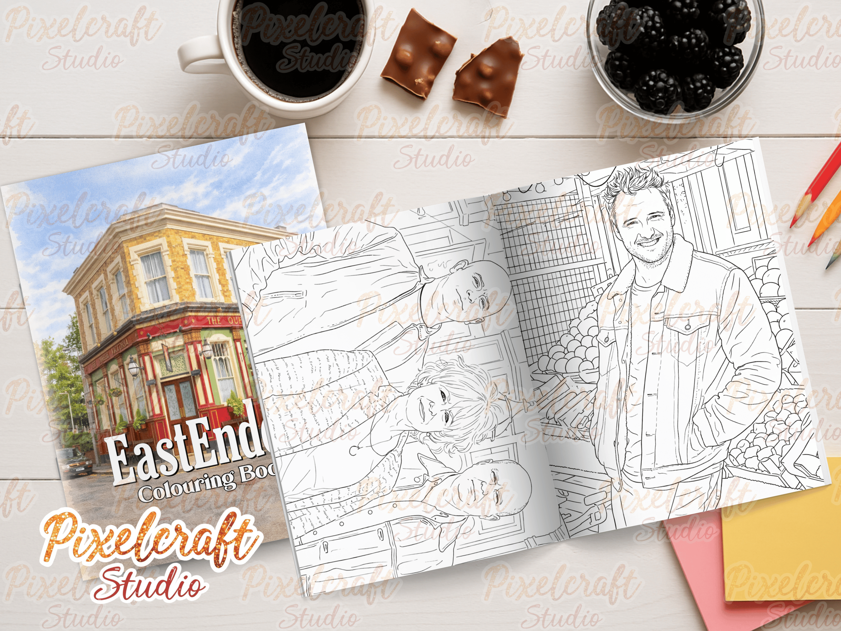 Eastenders Colouring book - Payhip