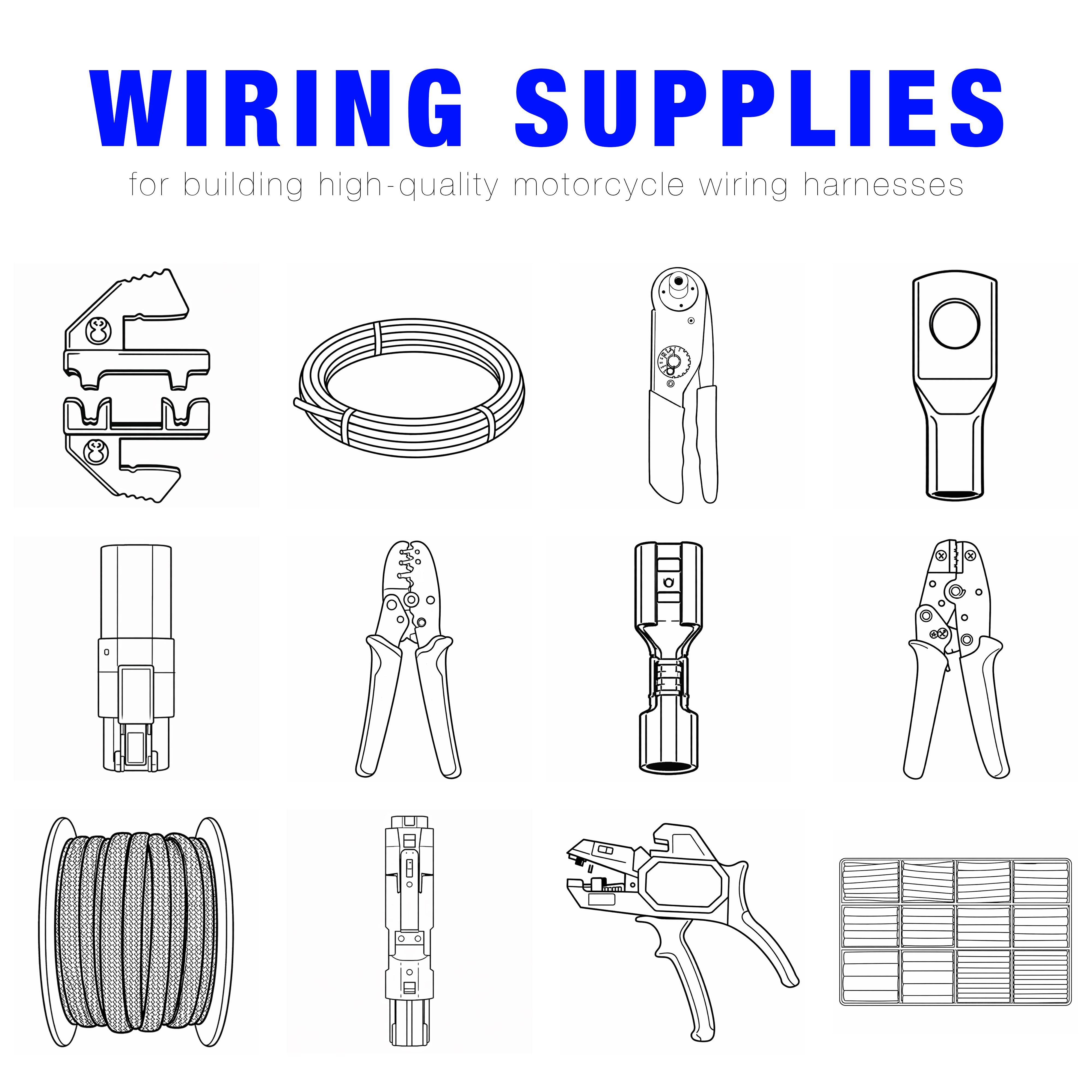Complete Motorcycle Wiring Supplies List - Payhip