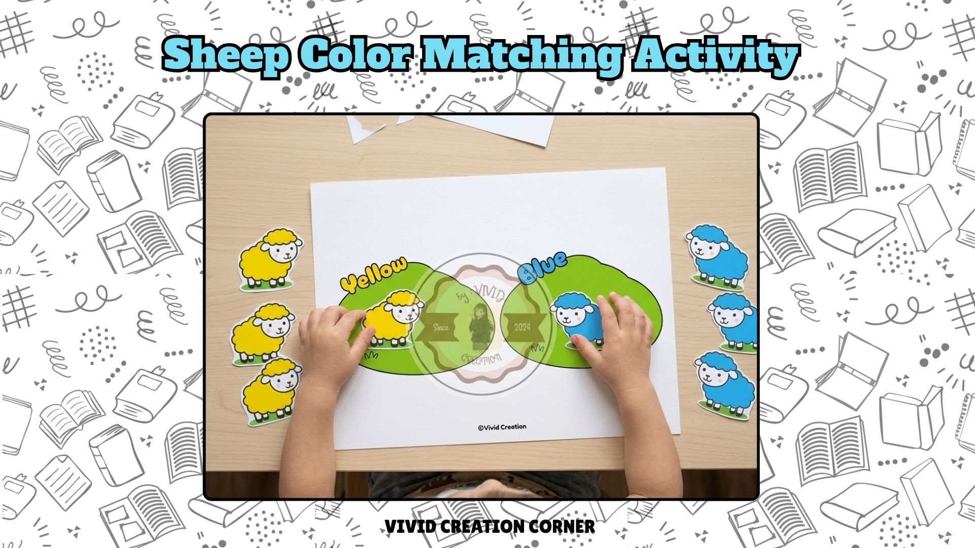 Sheep Color Matching Activity - Payhip