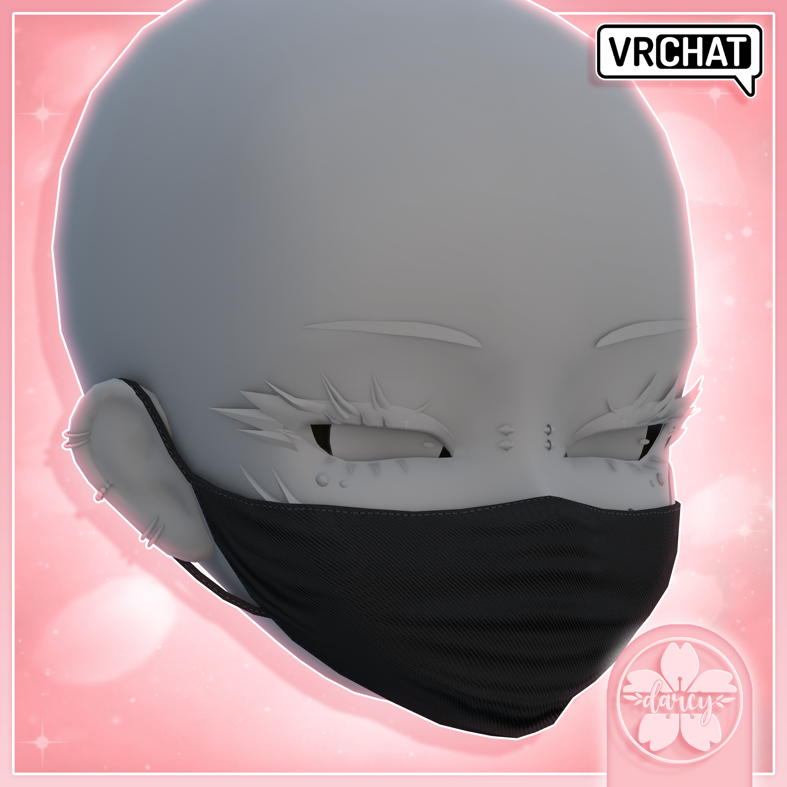 / Free! Face mask / VRC - Vtuber asset - Payhip