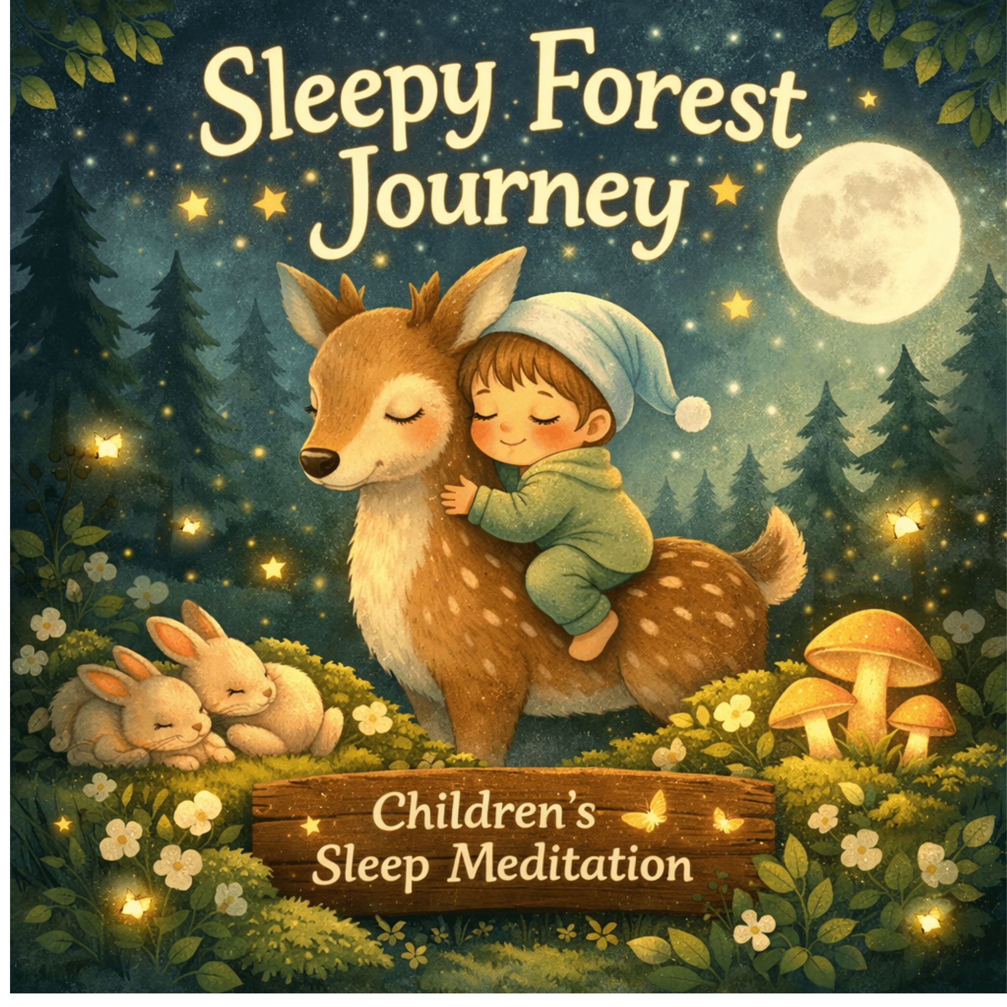 Sleepy Forest Journey Children's Guided Meditation Story | Calming ...
