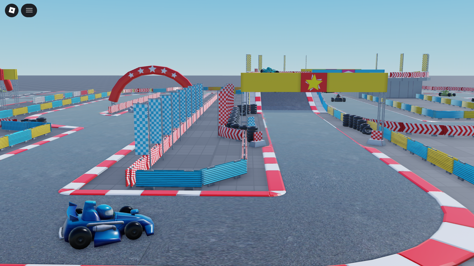Free Modular Low Poly Circuit – Roblox Racing Track Kit