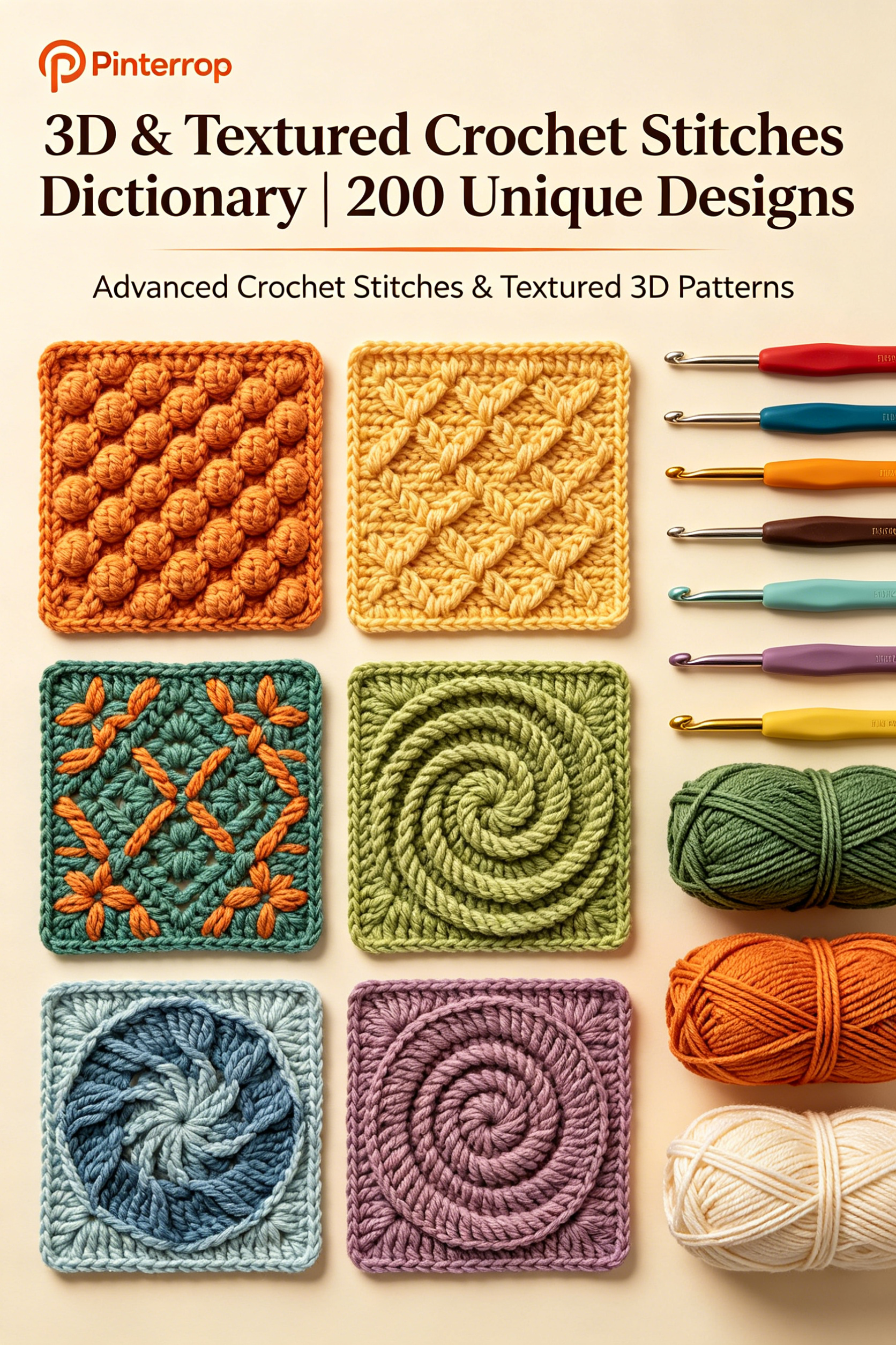 Ultimate 3D Crochet Stitch Guide for Makers & Crafters - Payhip