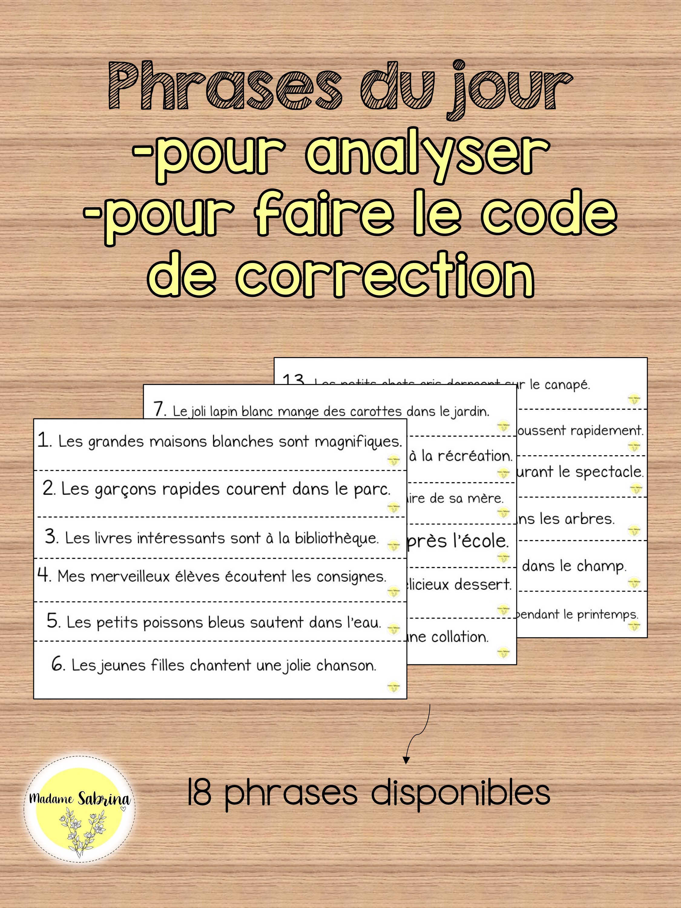 Phrases du jour à analyser - Payhip