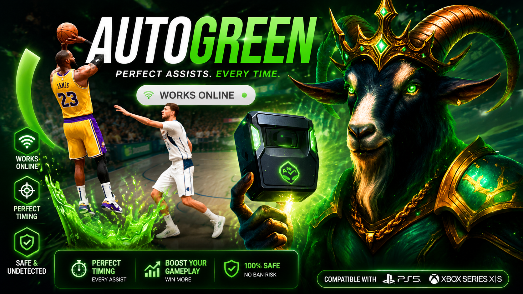 🏀2K26 AUTOGREEN SCRIPT - Payhip