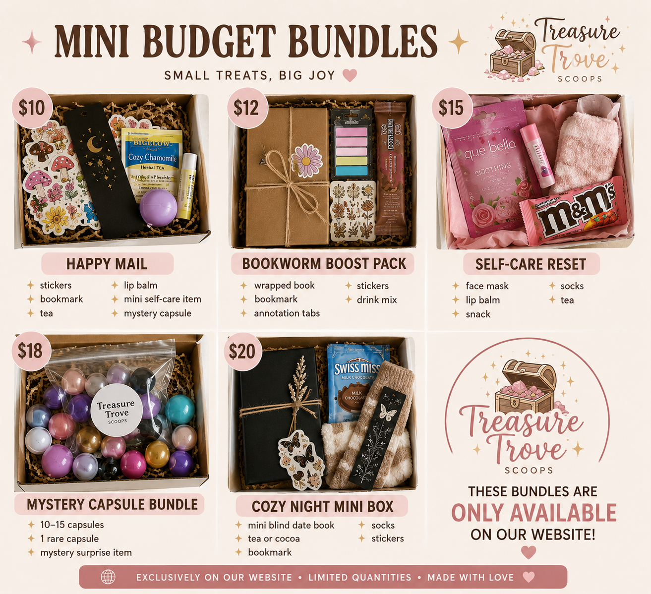 Mini Budget Bundles - Payhip