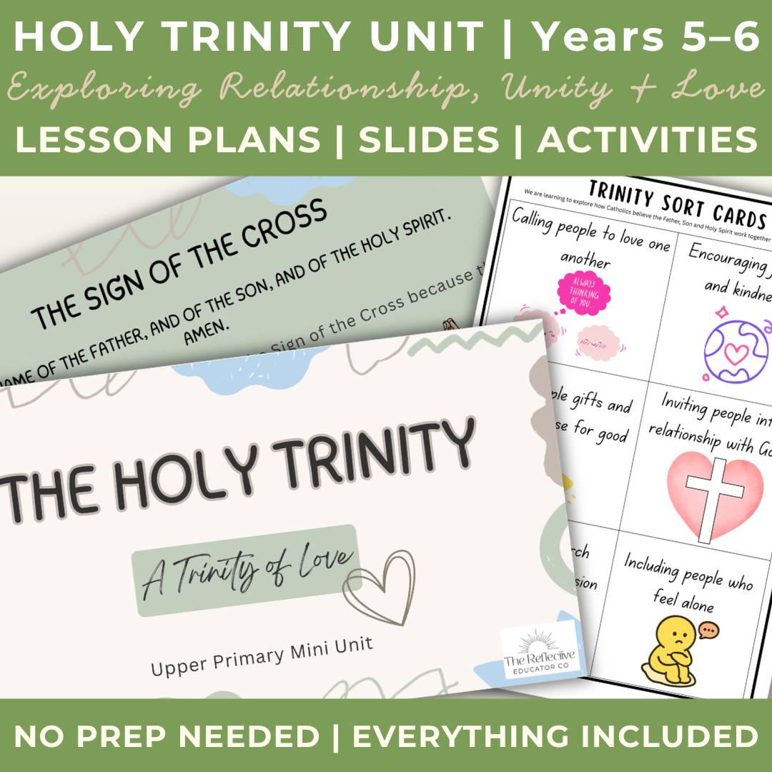 Holy Trinity Unit Upper Primary Catholic | 4 Lessons, PowerPoint ...