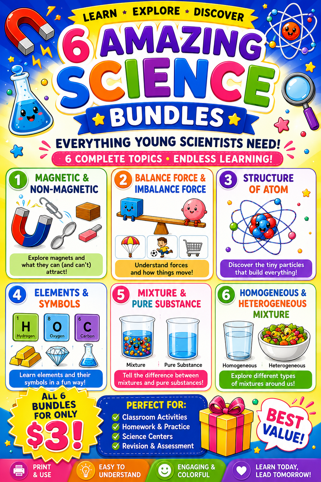 6 Fun Science Bundles for ONLY $3! - Payhip