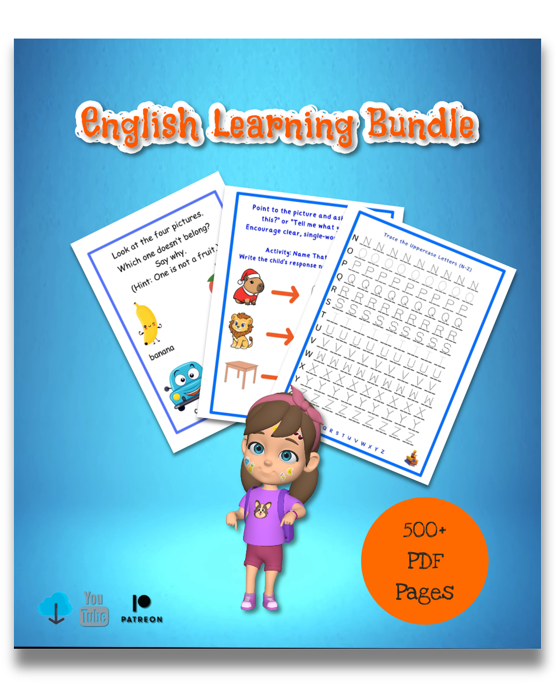 The Ultimate English Learner’s Bundle: Mega Collection for Ages 3-7