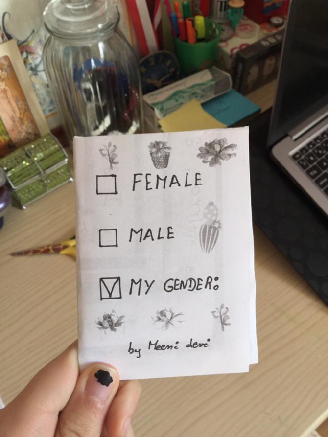 My Gender: a mini-zine - Payhip