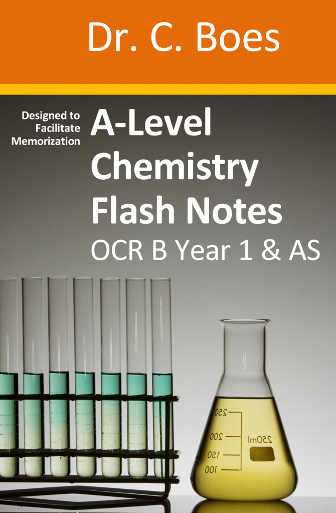 A-Level Chemistry Flash Notes OCR B Year 1 & AS: PDF - Payhip