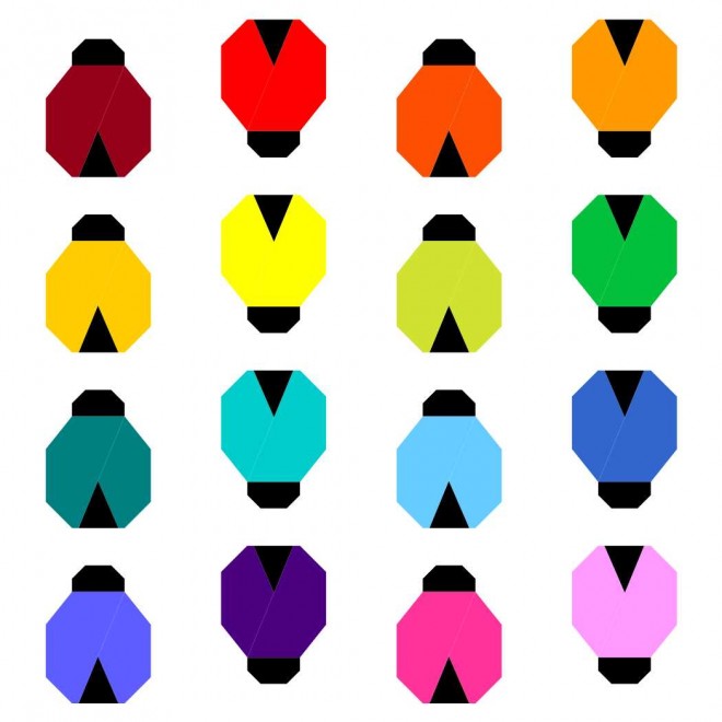 Ladybug Paper Pieced Pattern