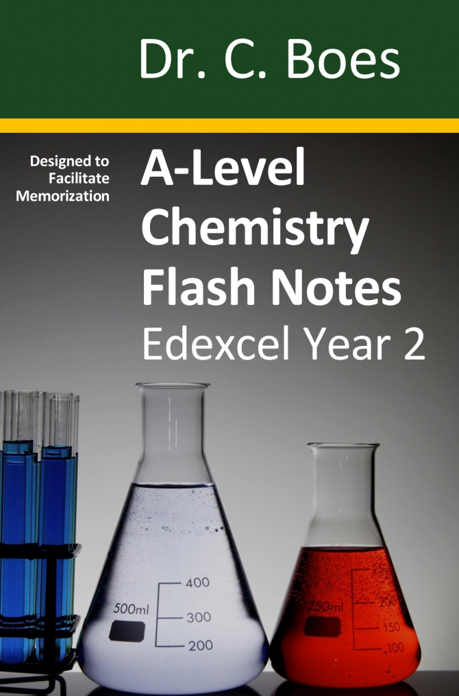 A-Level Chemistry Flash Notes Edexcel Year 2: PDF - Payhip