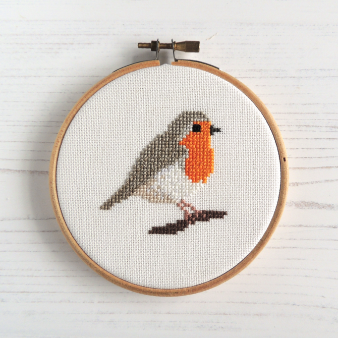 Robin cross stitch pattern - Payhip