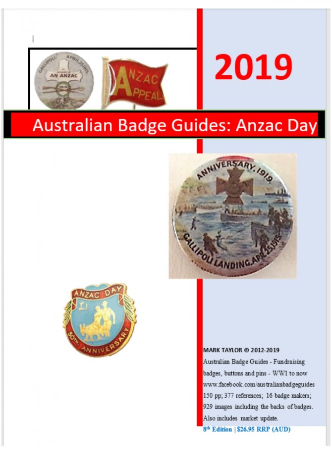 Anzac Day Badges, Buttons and Pins: 2019 Australian Badge Guide ...