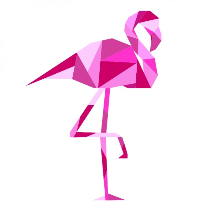 Geometric Flamingo Paper Pieced Pattern - Payhip